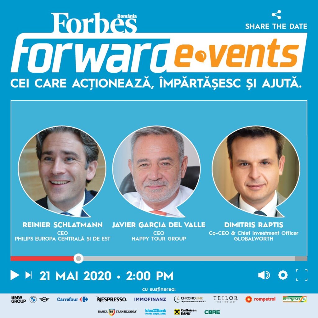 DIMITRIS RAPTIS, SPEAKER AT FORBES FORWARD – ONLINE BUSINESS EVENT ...